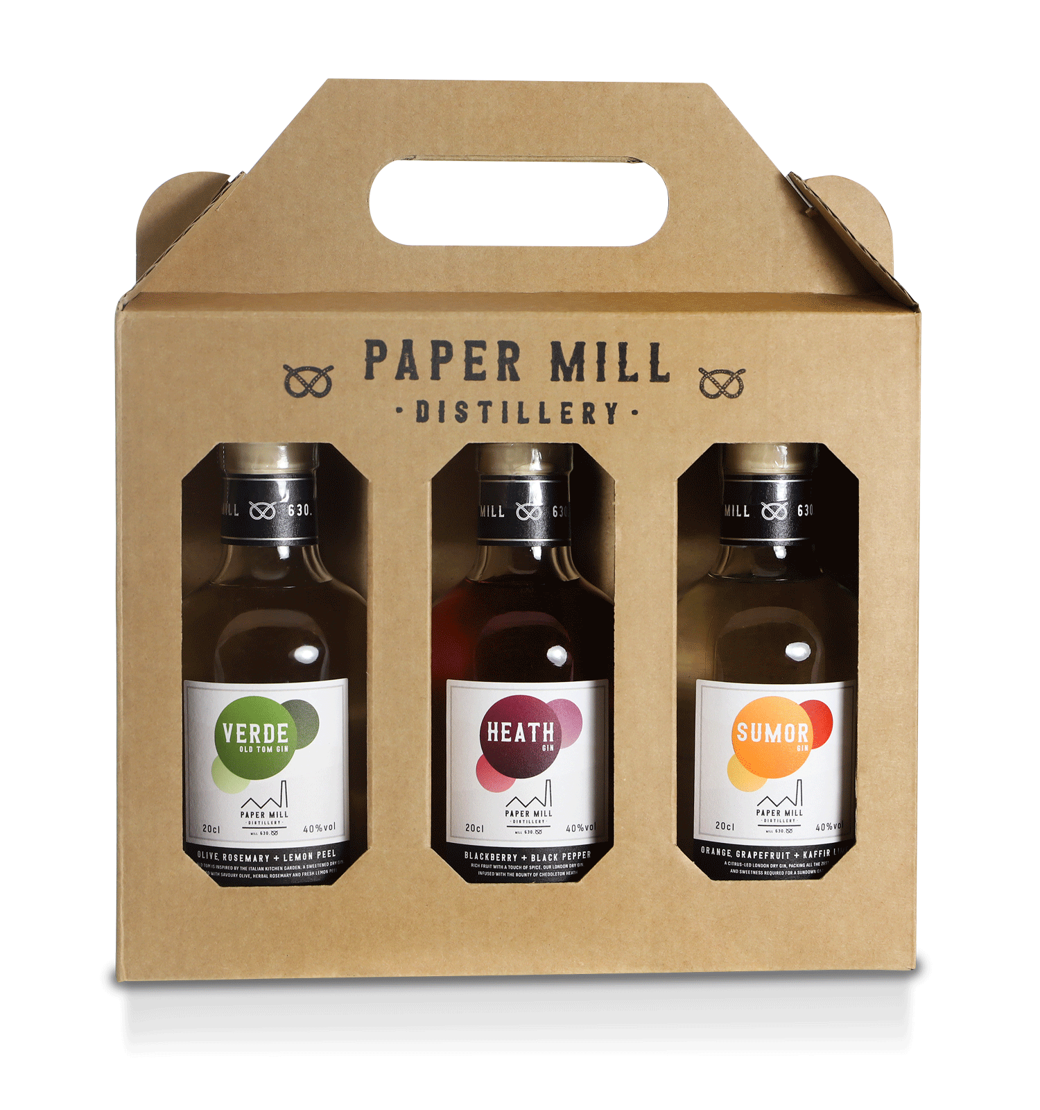 Paper Mill Distillery - Triple Gin Tasting Set - Buy From Corkes Beer
